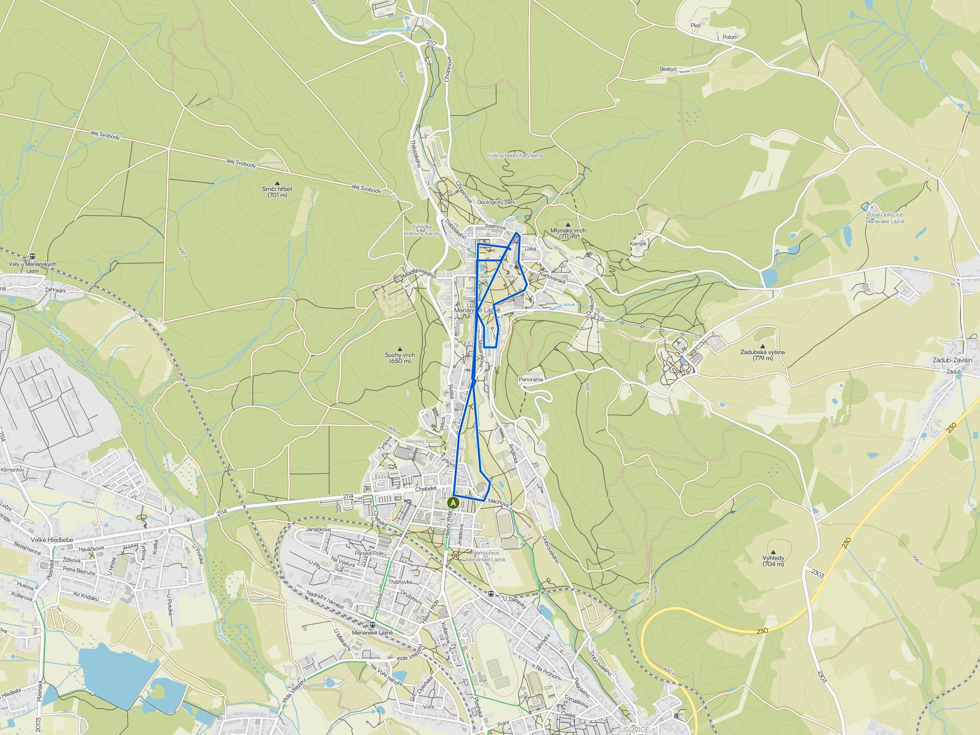Les plus belles randonnées depuis un arrêt de bus à Karlovarský kraj ...